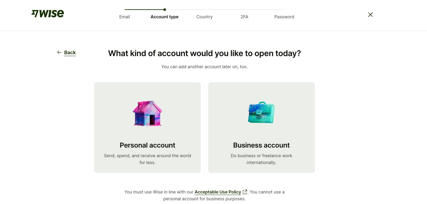 How to open a Wise account [2025] - Exiap
